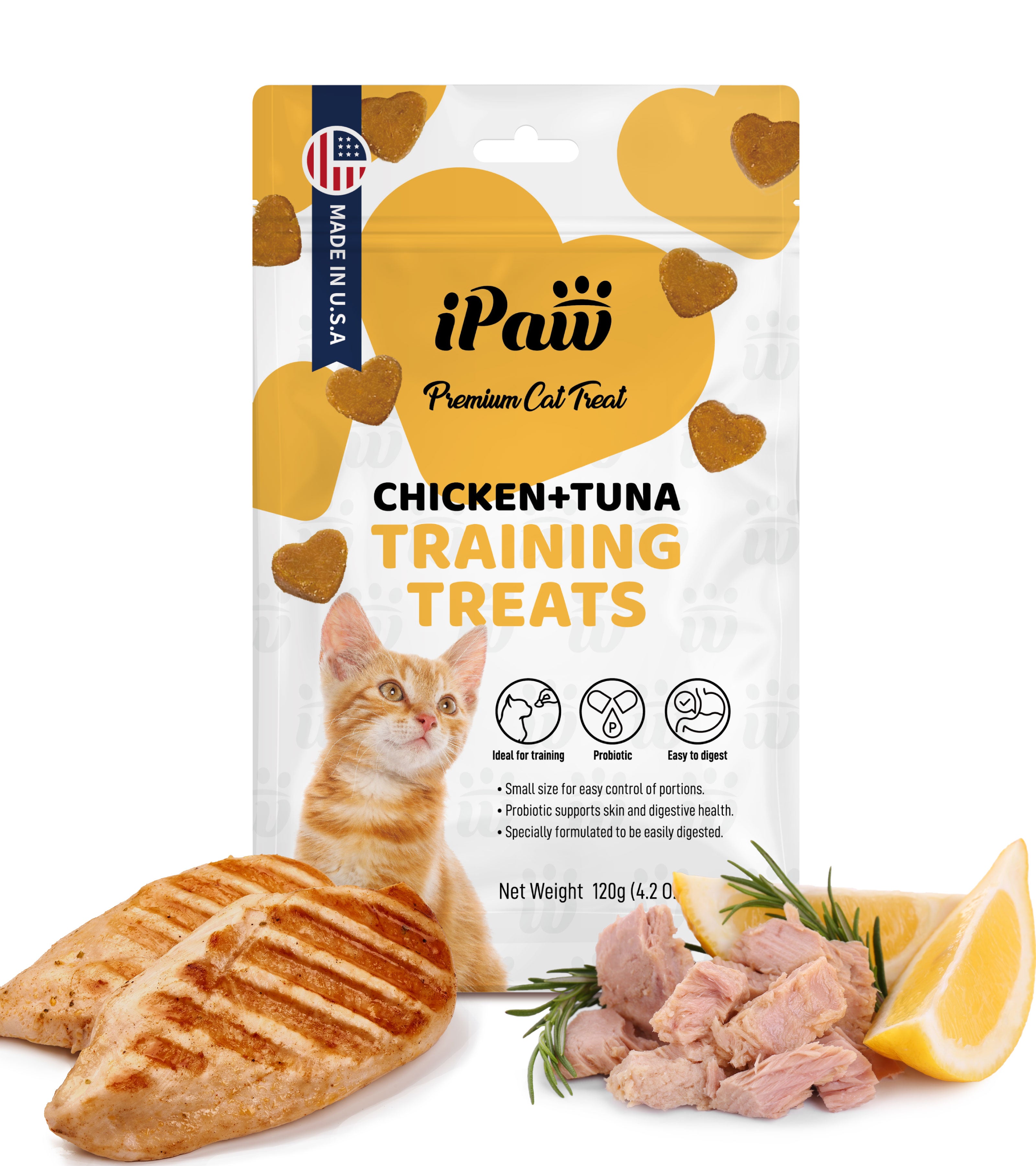 iPaw - Soft Treat for Cats (Chicken and Tuna) | PetDelux